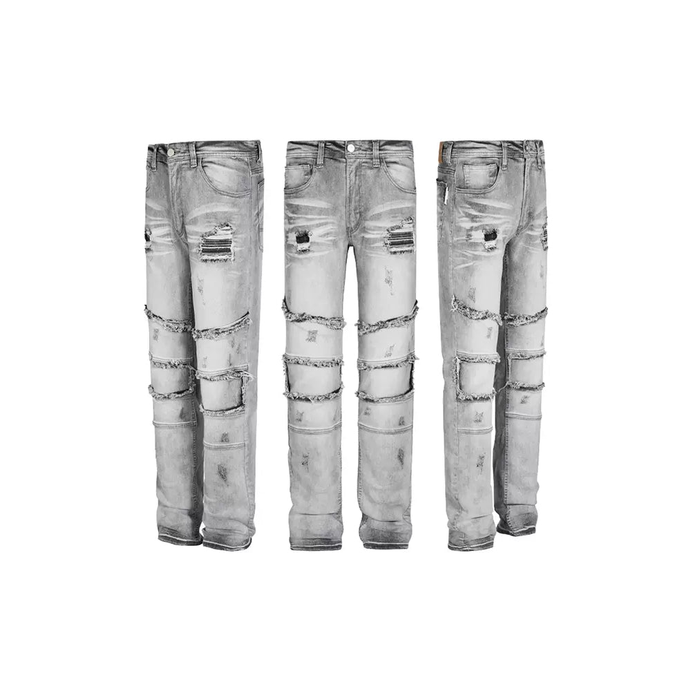 R69 WAITING IS SCARY JEANS PANTS – Made Extreme