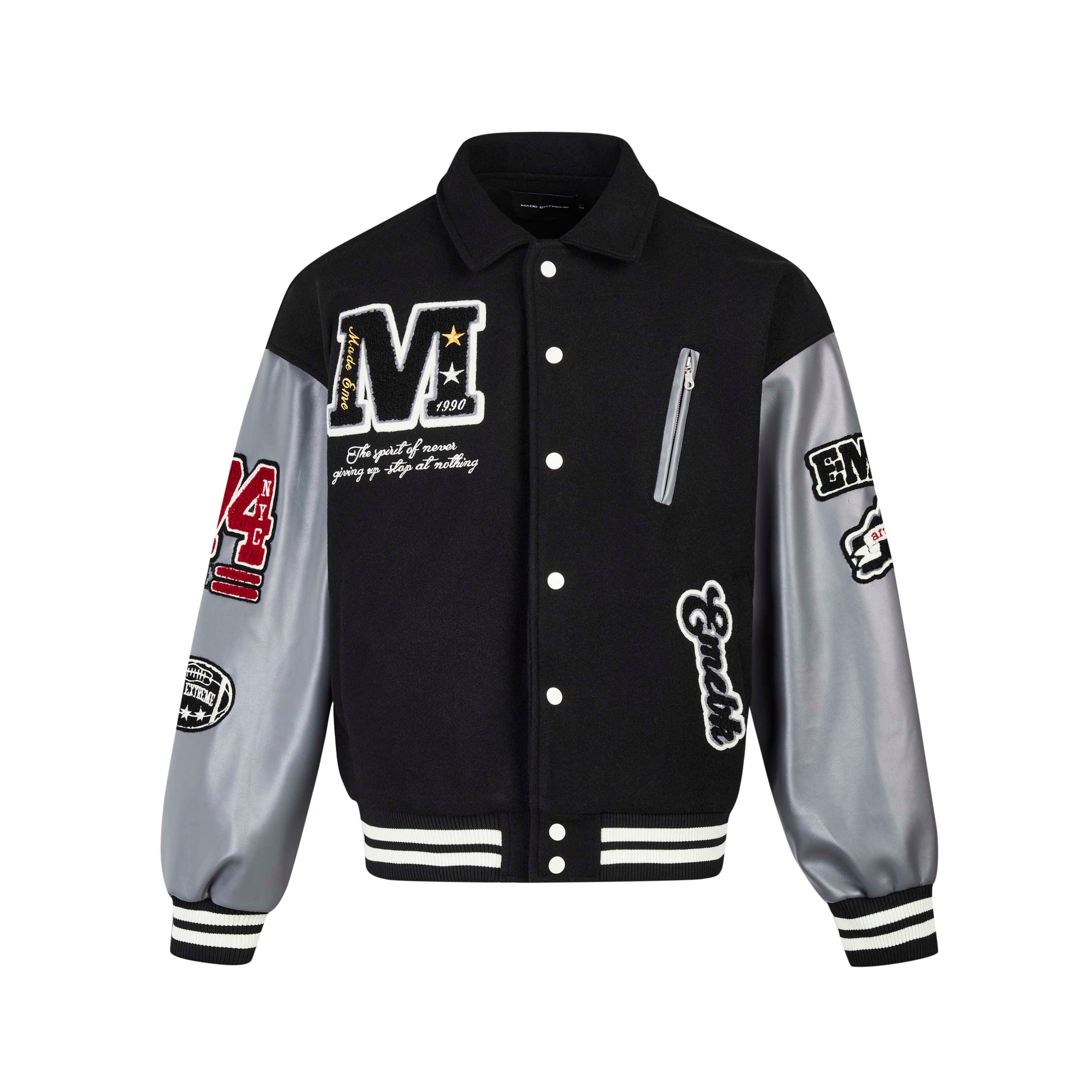 AROUND THE WORLD VARSITY JACKET – Made Extreme