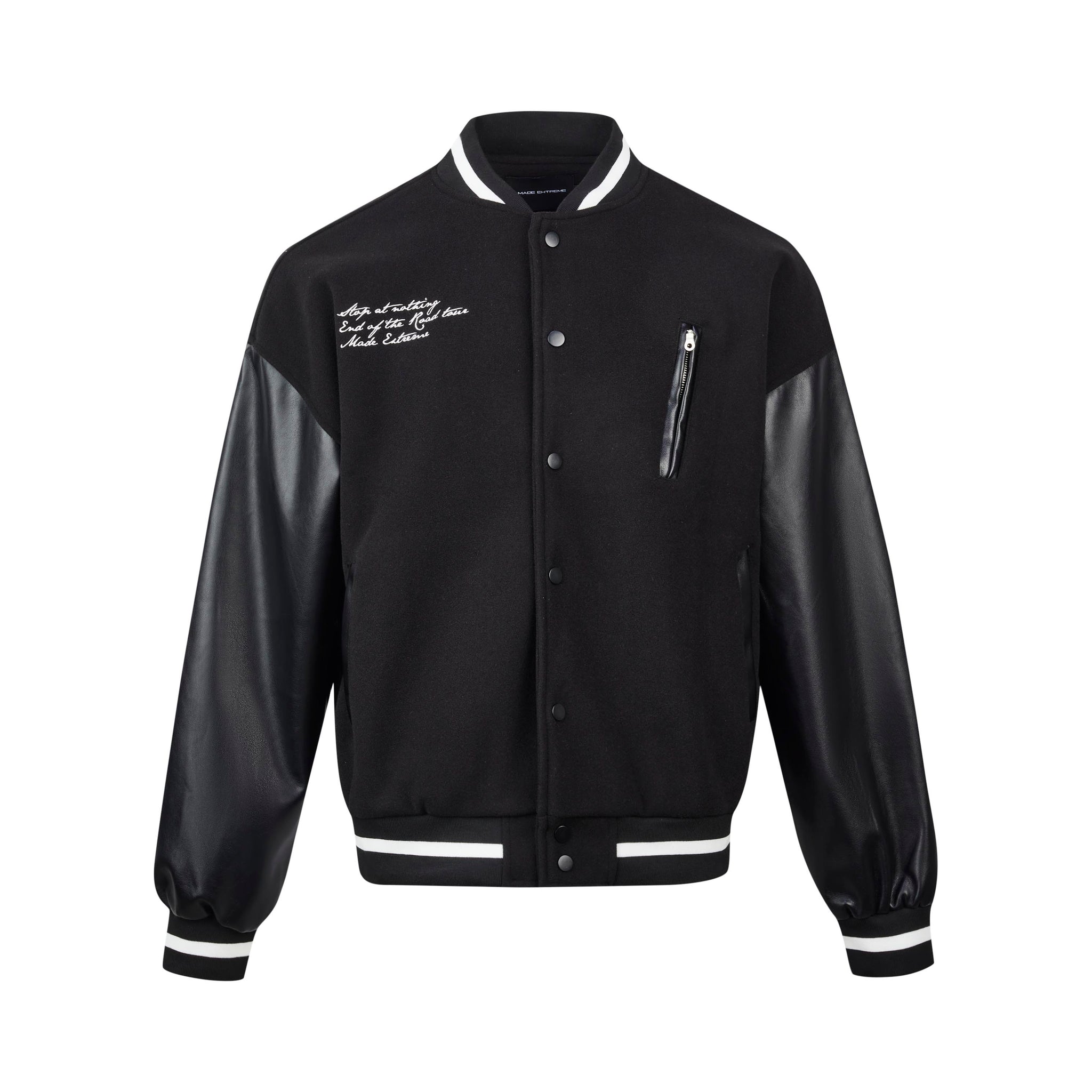 END OF THE ROAD TOUR VARSITY JACKET – Made Extreme